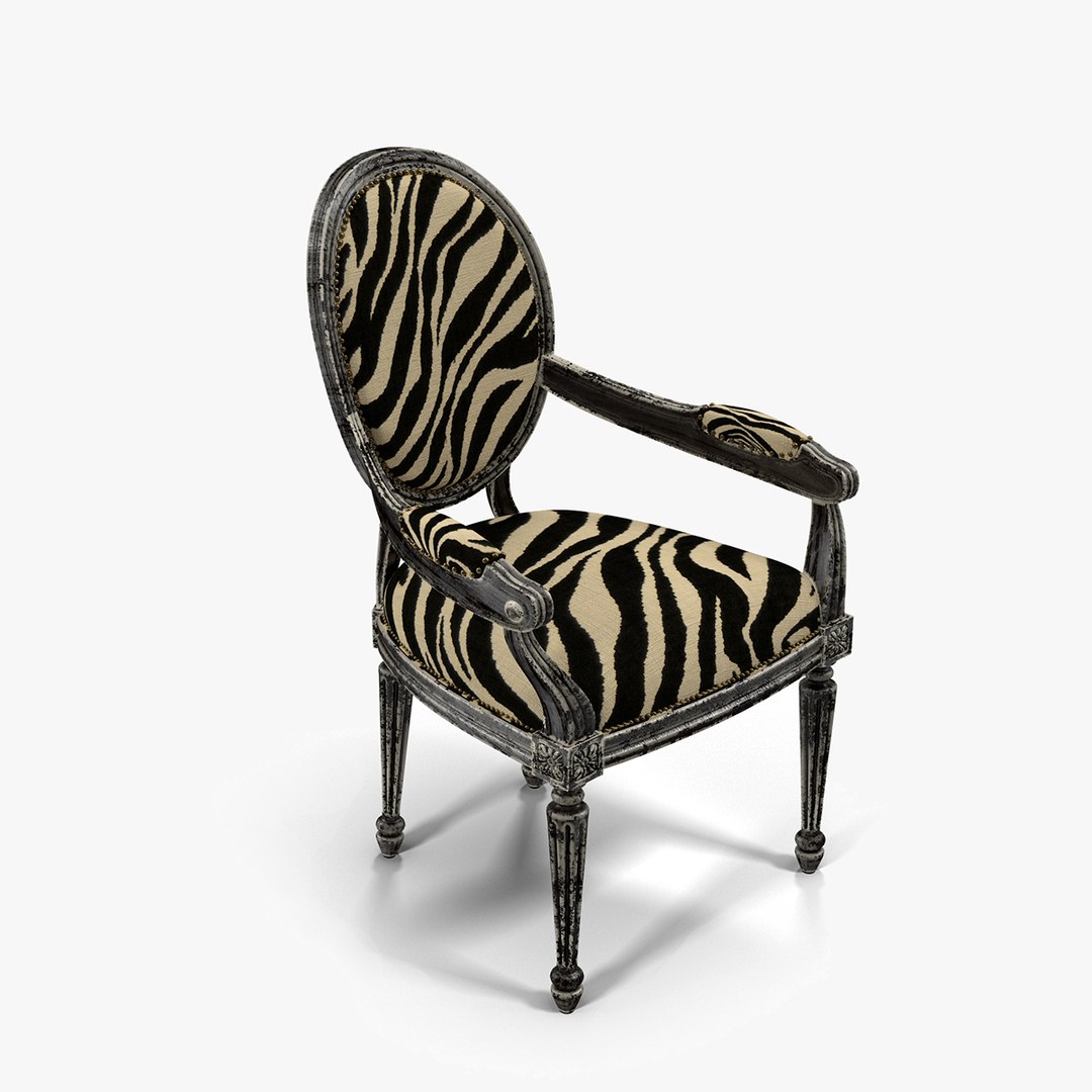 3d designer arm chair model