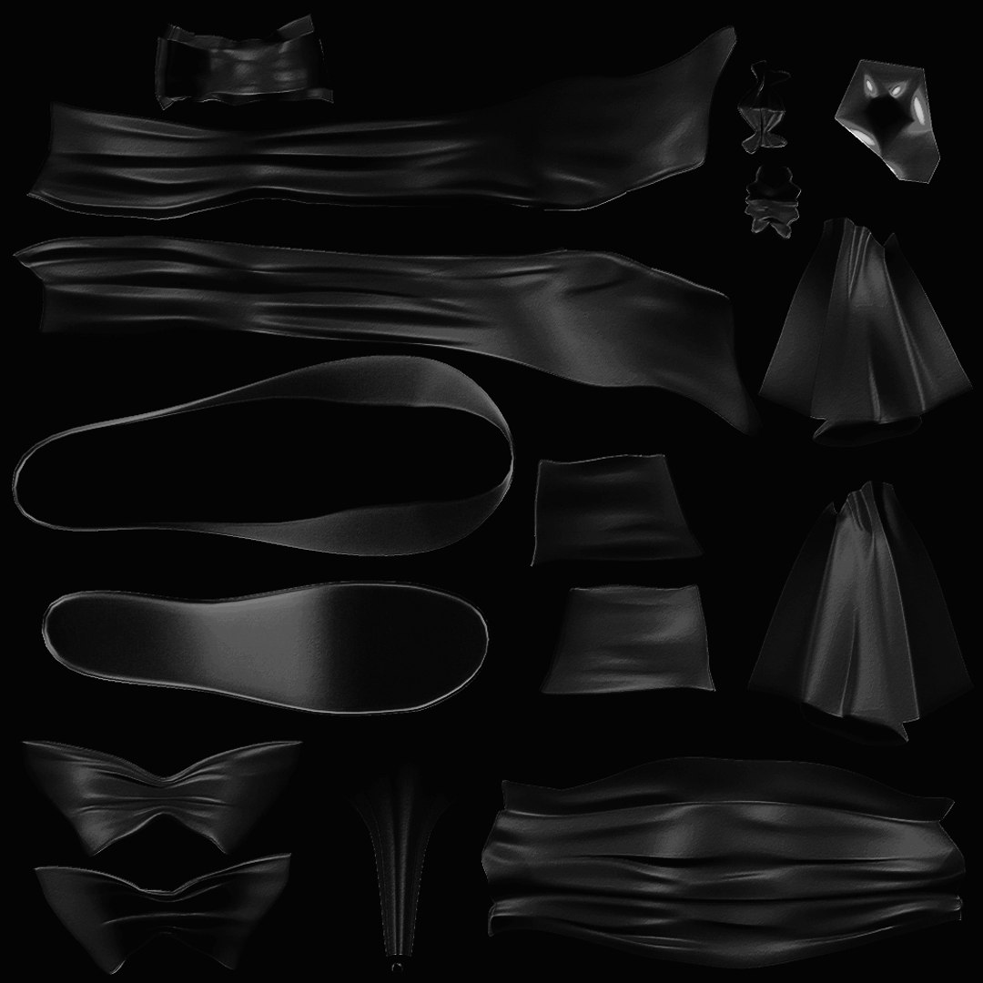 3D Ankle Wrapped Medium Heel Shoes - TurboSquid 1920327