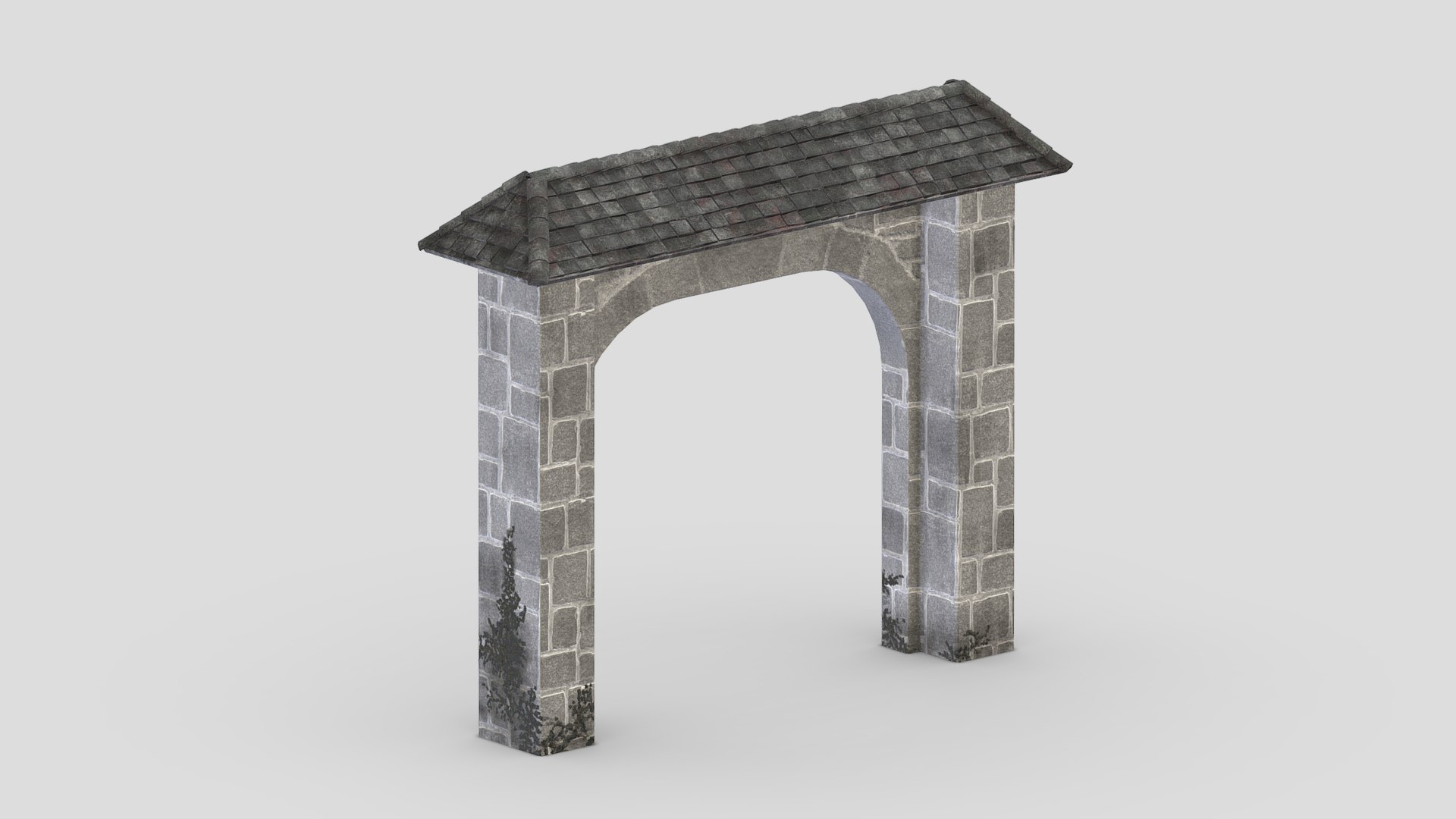 3D Castle Medieval Middle Ages 05 Low Poly PBR Realistic model ...