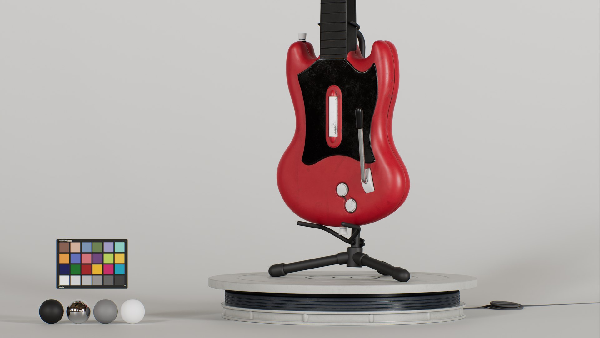 Guitar Hero 2 Controller Model - TurboSquid 2116026