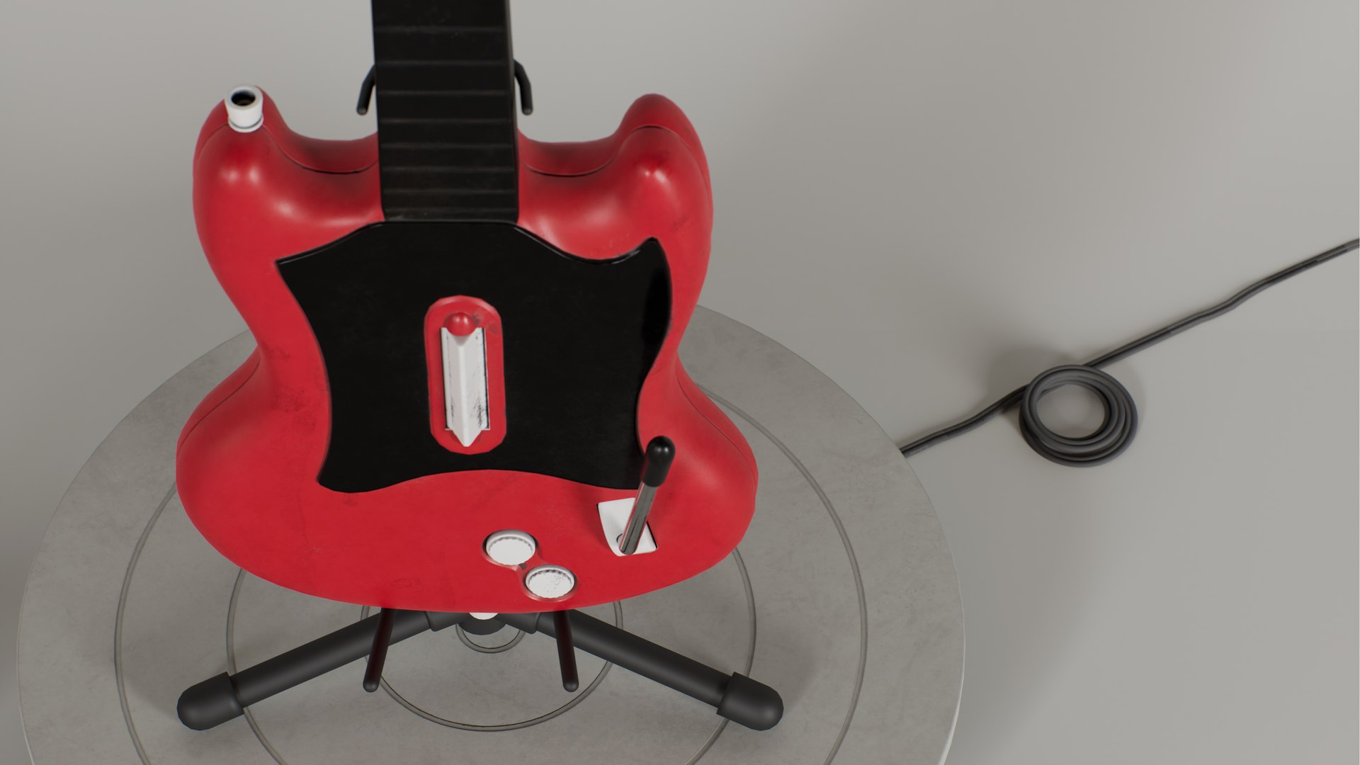 Guitar Hero 2 Controller model - TurboSquid 2116026