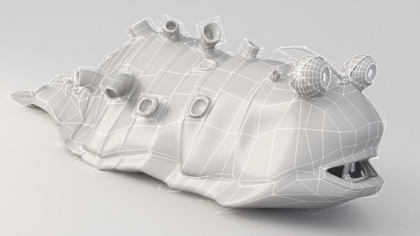 3D microbe virus monster model - TurboSquid 1524557