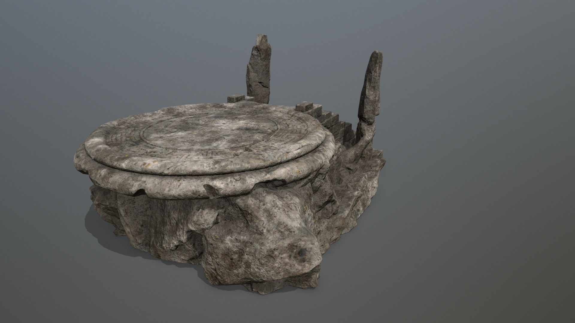 3D Temple Model - TurboSquid 2149079