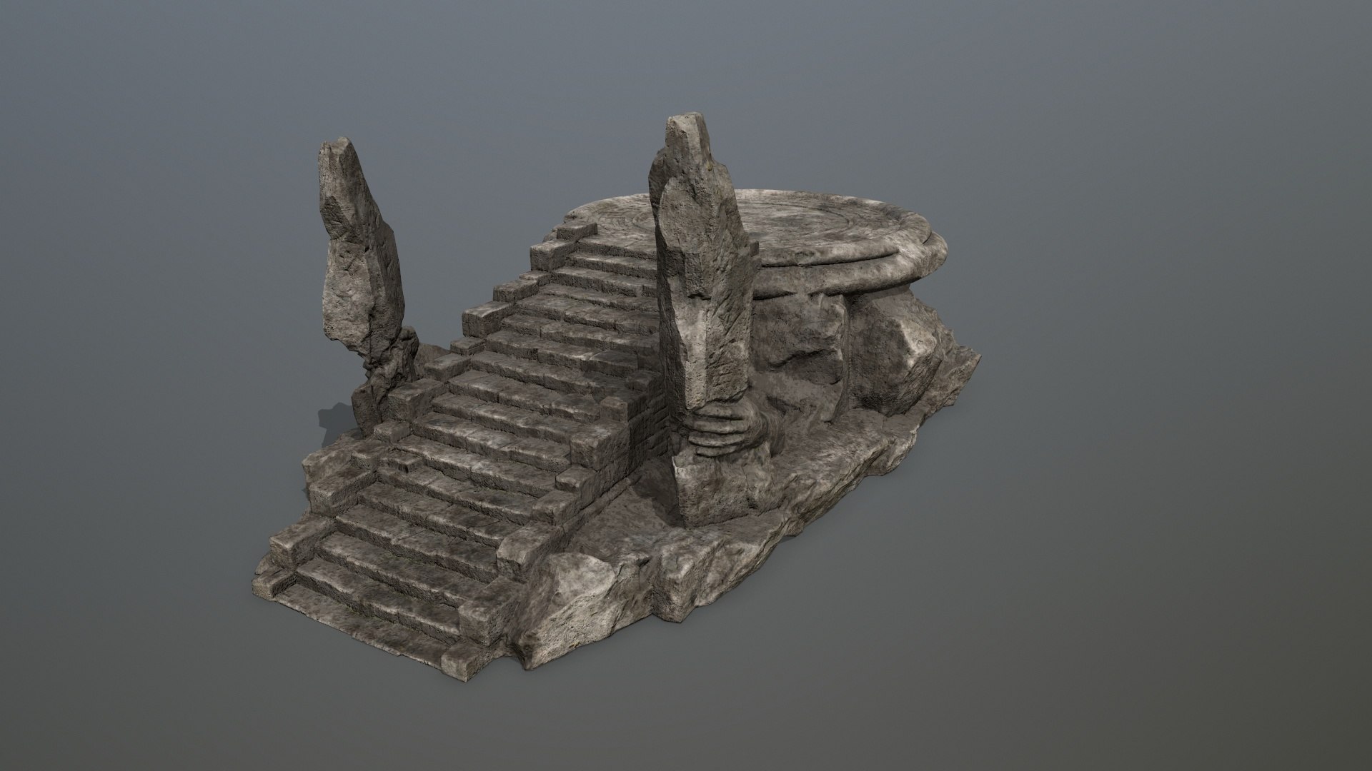 3D Temple Model - TurboSquid 2149079