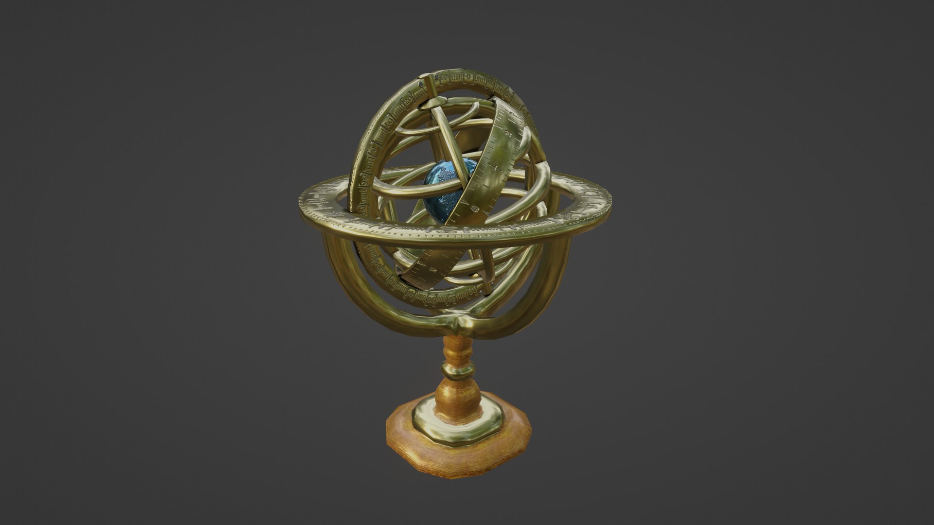 Armillary Sphere 3D - TurboSquid 1952164