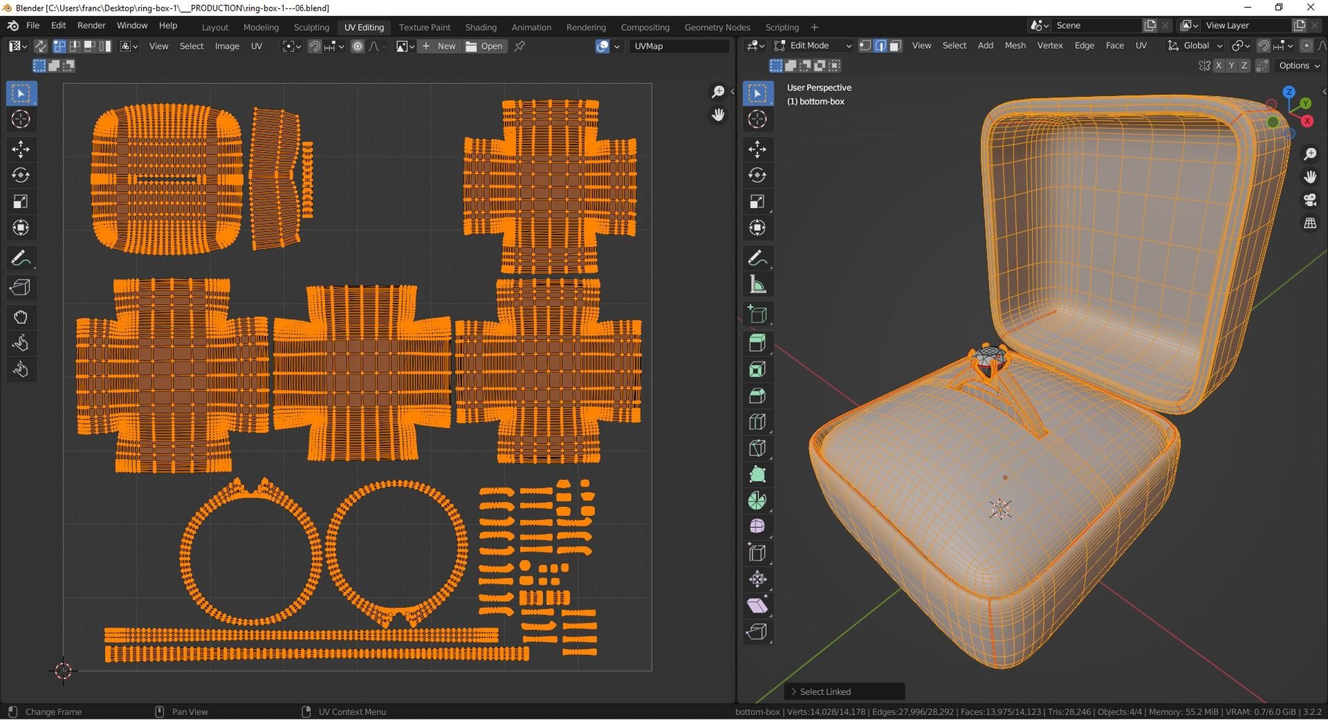 Ring Box 1 3D Model - TurboSquid 2032742