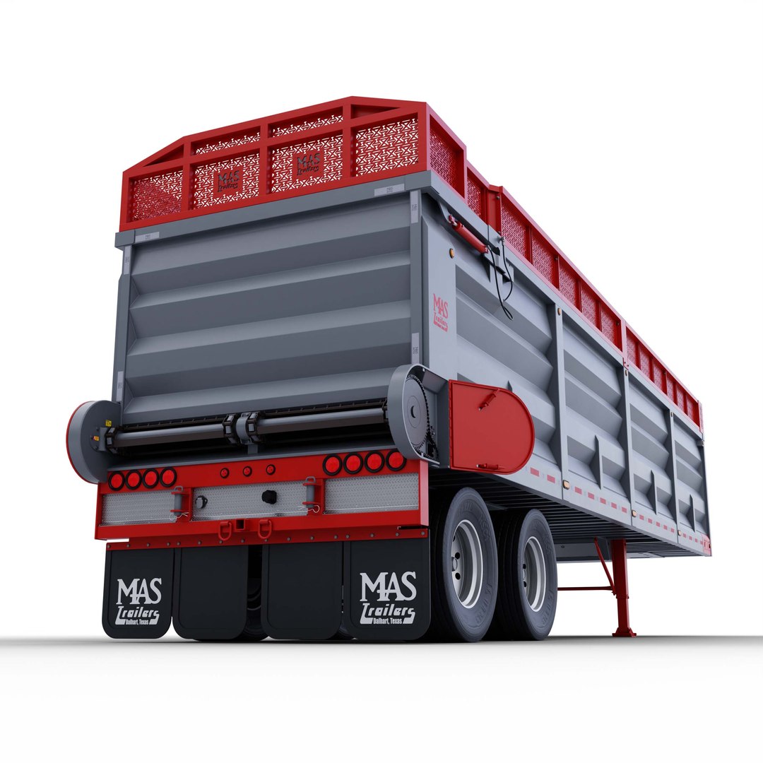 36 Mas Chain Floor Trailer 3D Model - TurboSquid 2087850