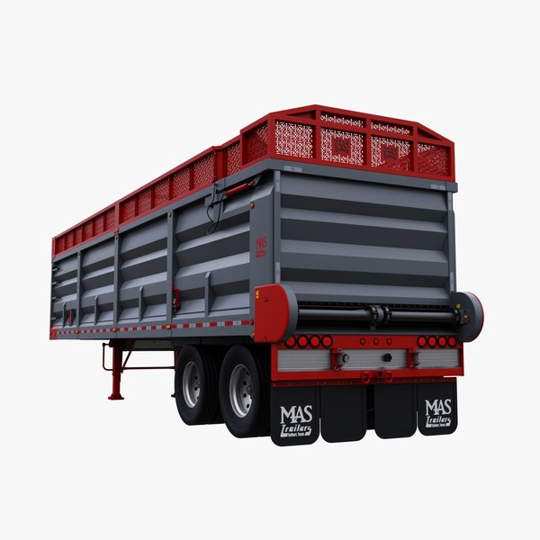 36 Mas 체인 플로어 트레일러 3D 모델 - TurboSquid 2087850