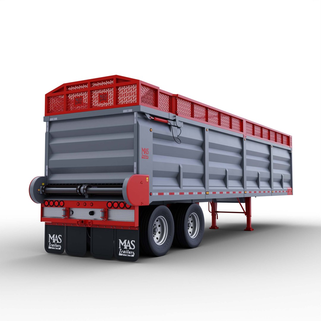 36 Mas Chain Floor Trailer 3D Model - TurboSquid 2087850