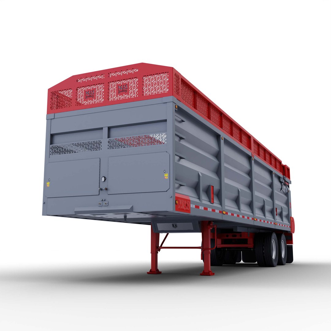 36 Mas Chain Floor Trailer 3D Model - TurboSquid 2087850