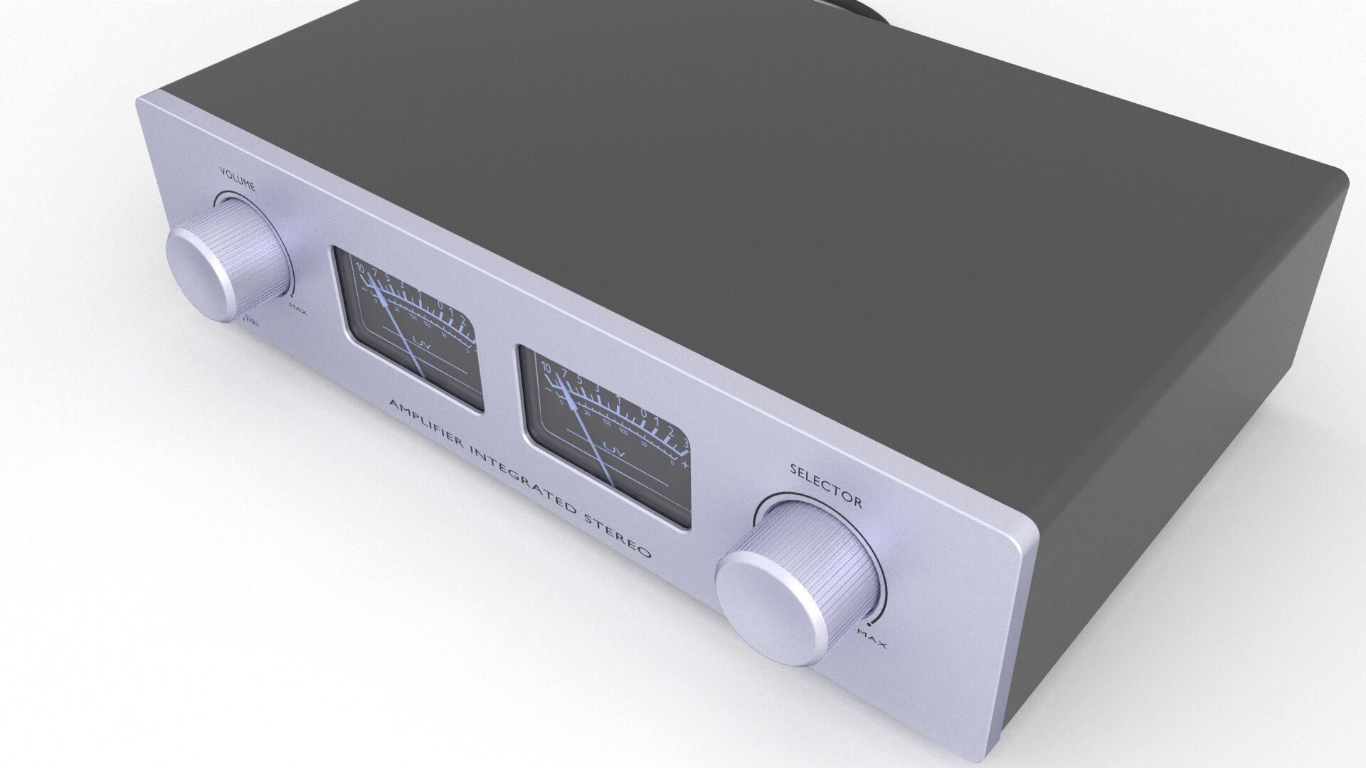 Amplifier Uv Meter 3D Model - TurboSquid 1585592