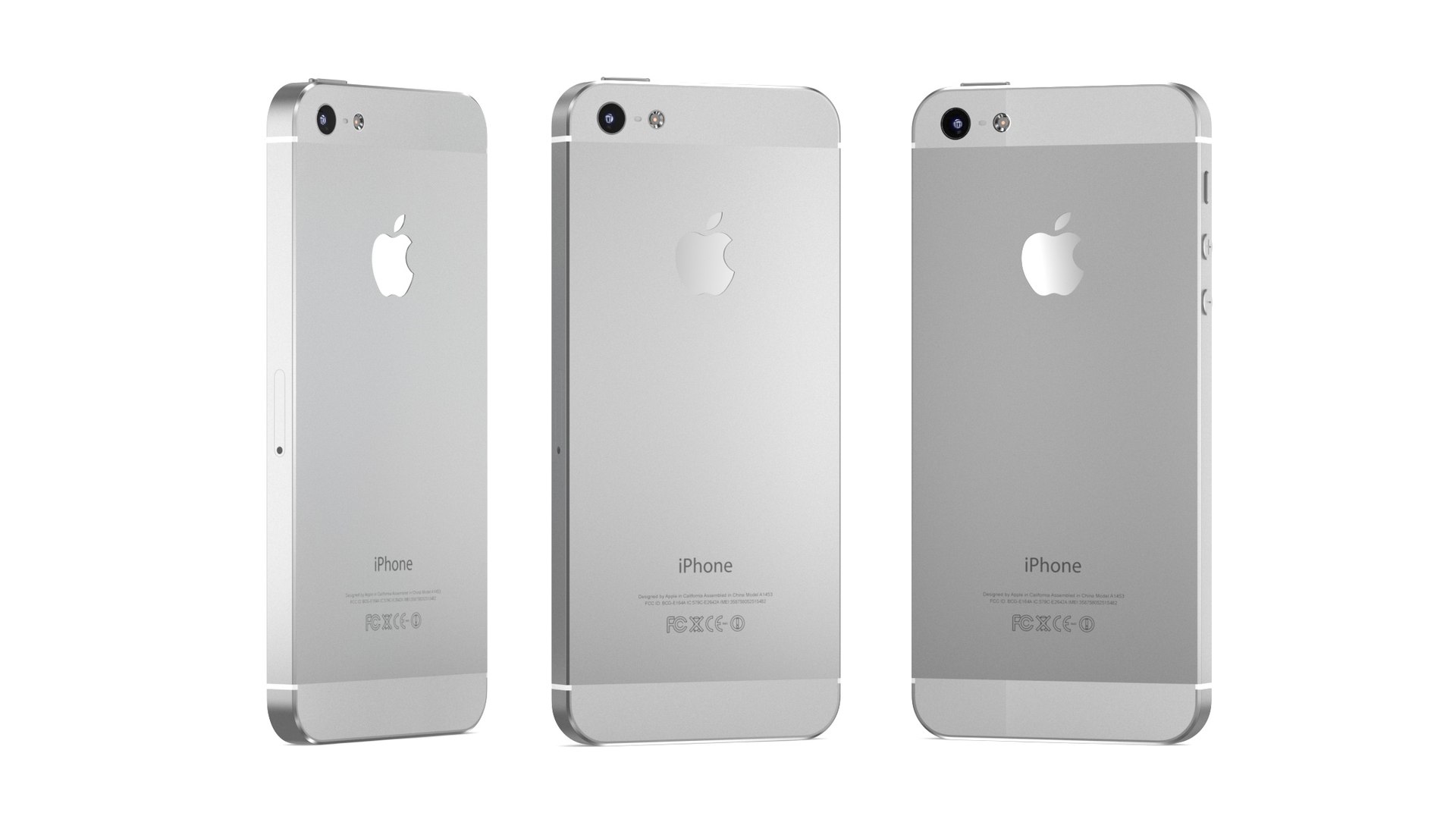 Apple IPhone 5 White Model - TurboSquid 2158105