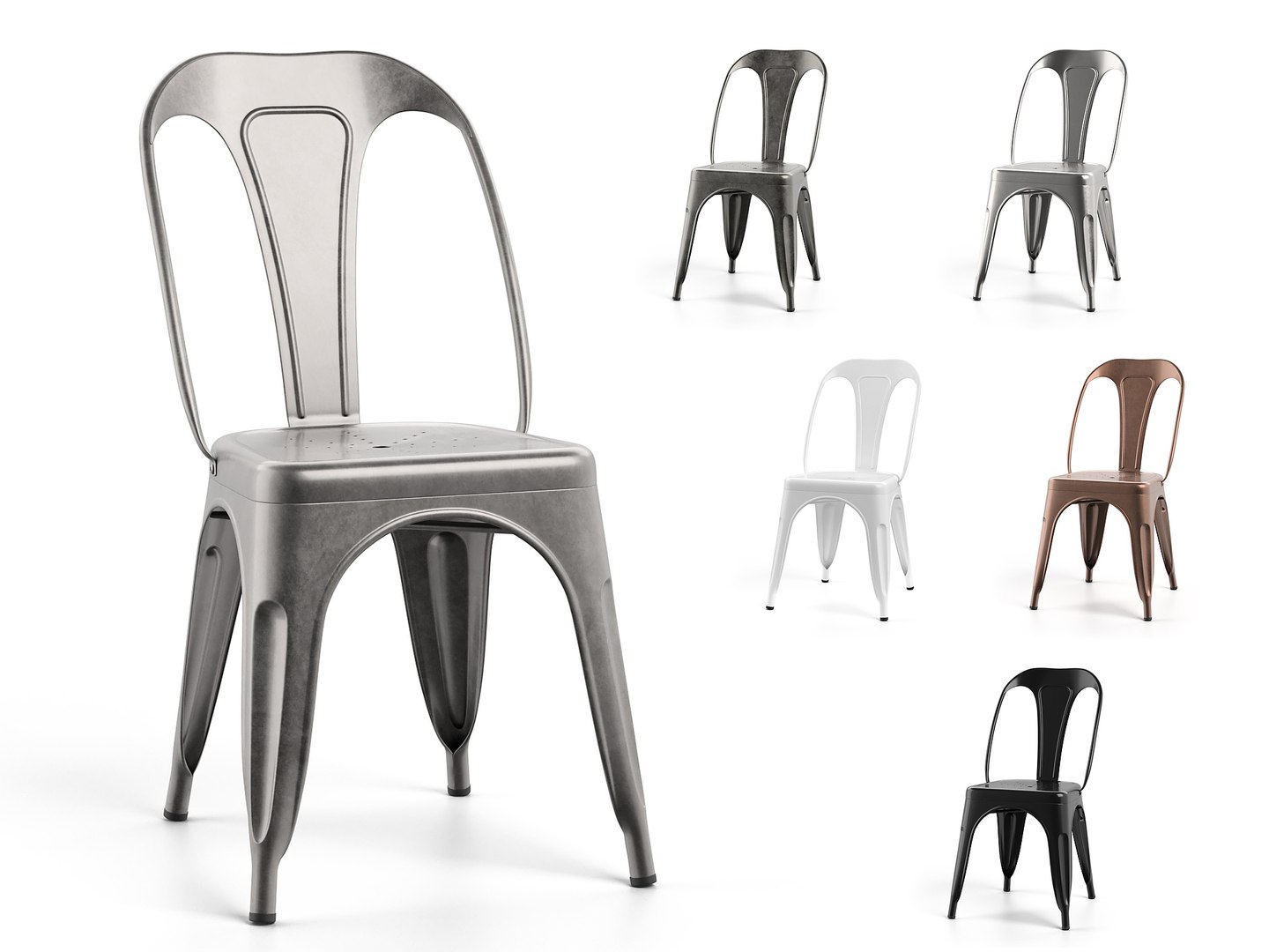 Indus Chair RendezVousDeco 3D Model - TurboSquid 2170627
