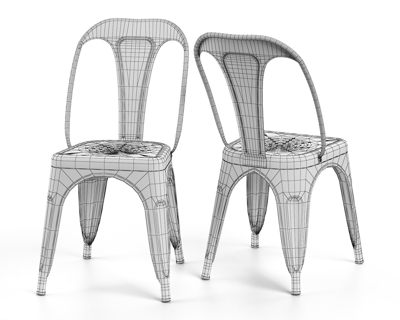 Indus Chair RendezVousDeco 3D Model - TurboSquid 2170627