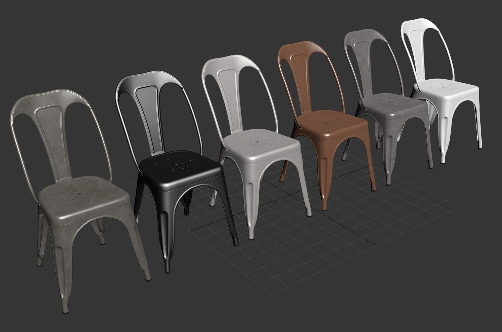 Indus Chair RendezVousDeco 3D Model - TurboSquid 2170627