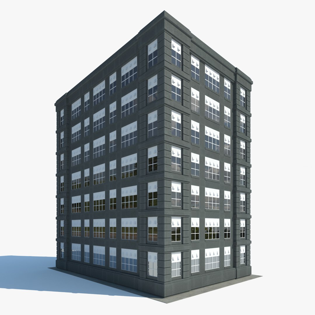 3d Max City Building