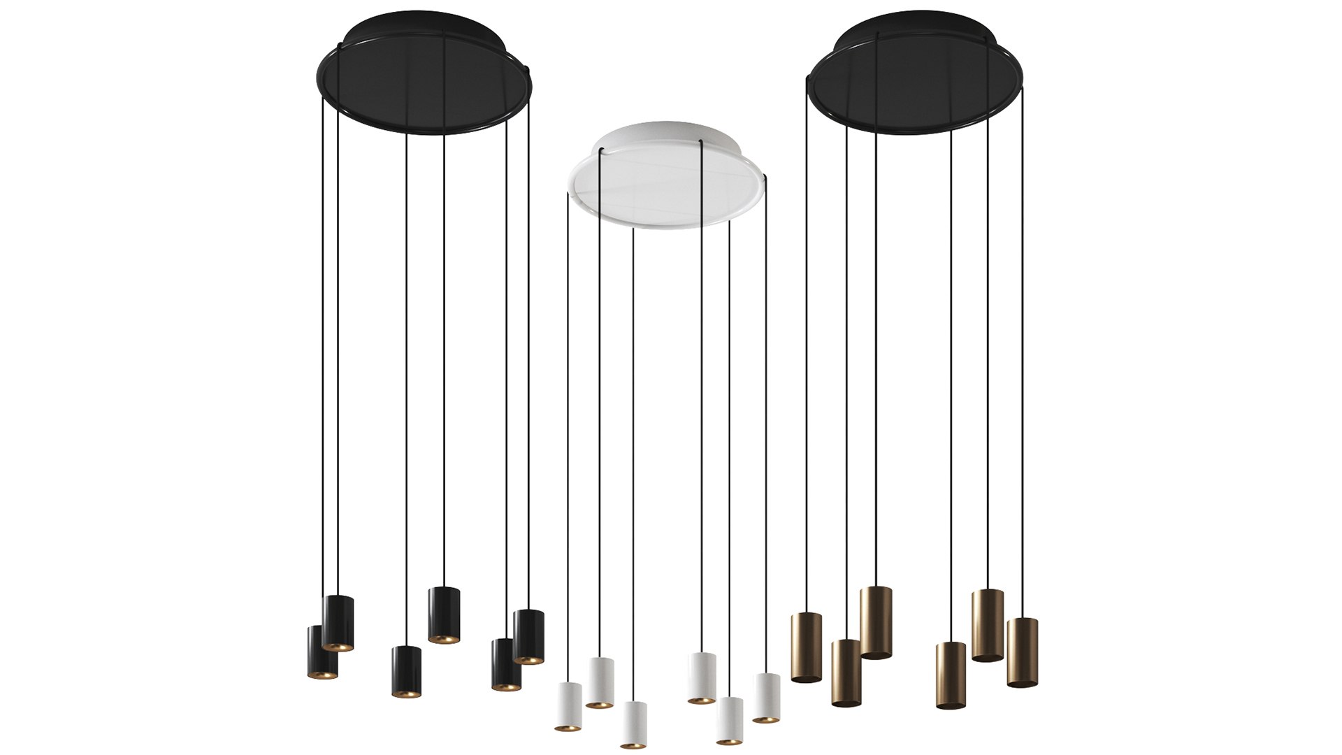 Kompas by Modular Lighting Instruments Pendant Lamp 3D model ...