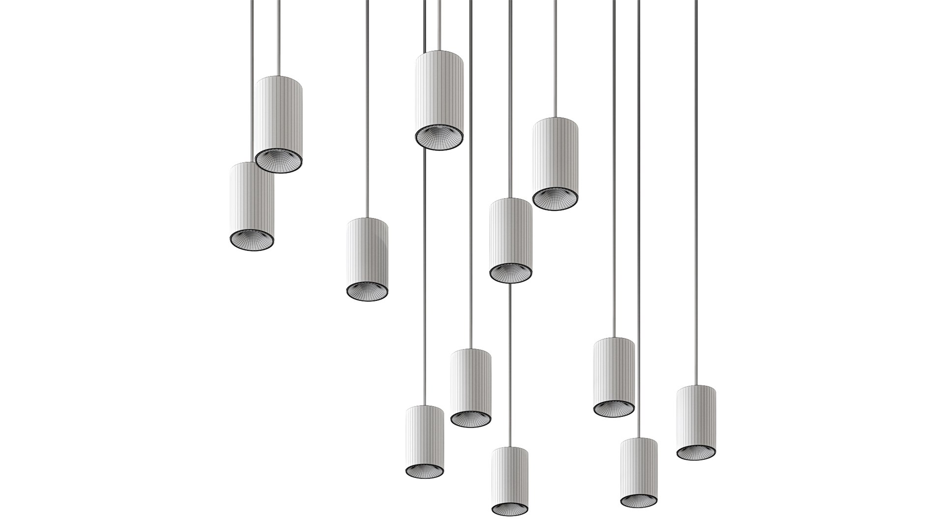 Kompas by Modular Lighting Instruments Pendant Lamp 3D model ...