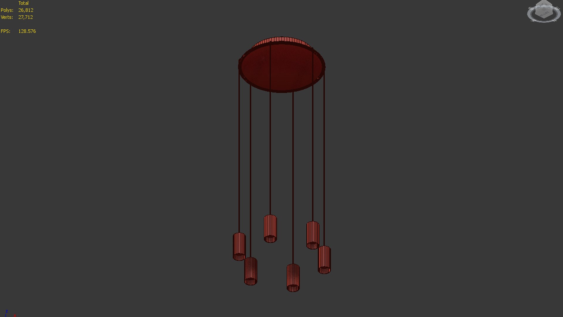 Kompas by Modular Lighting Instruments Pendant Lamp 3D model ...