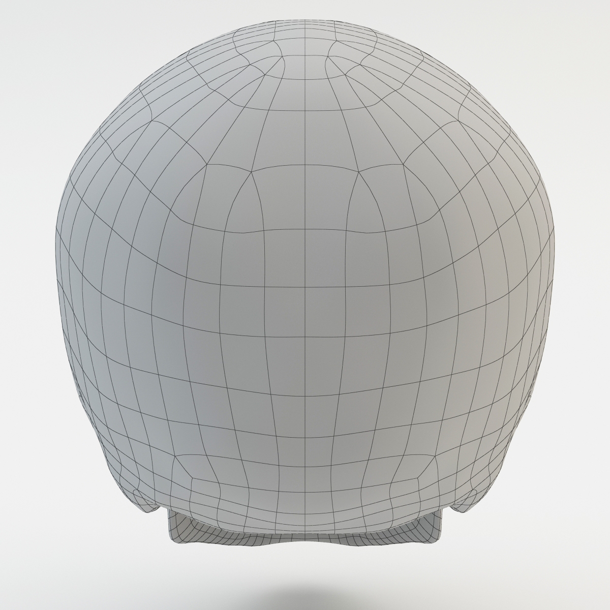 human skull 3d model