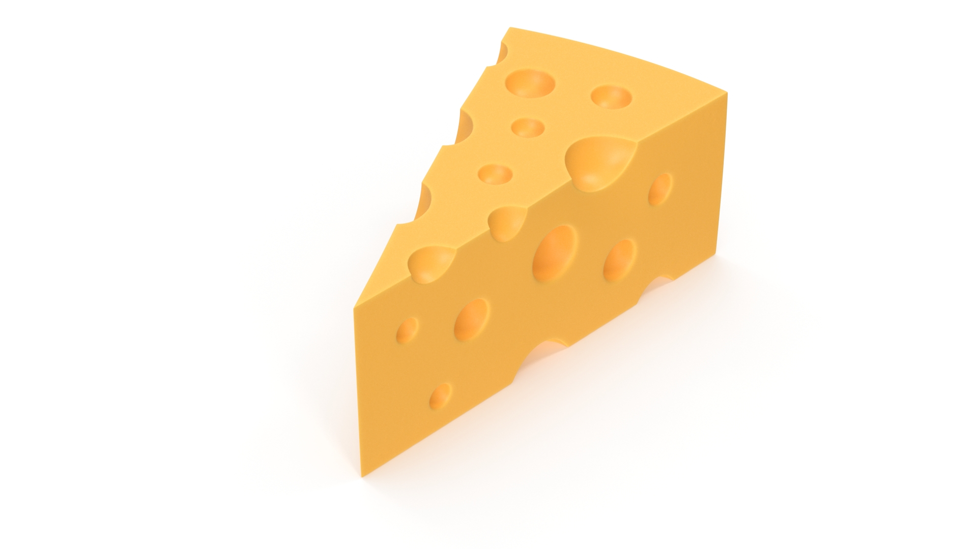 Cartoon Cheese Collection 3D model - TurboSquid 2096344