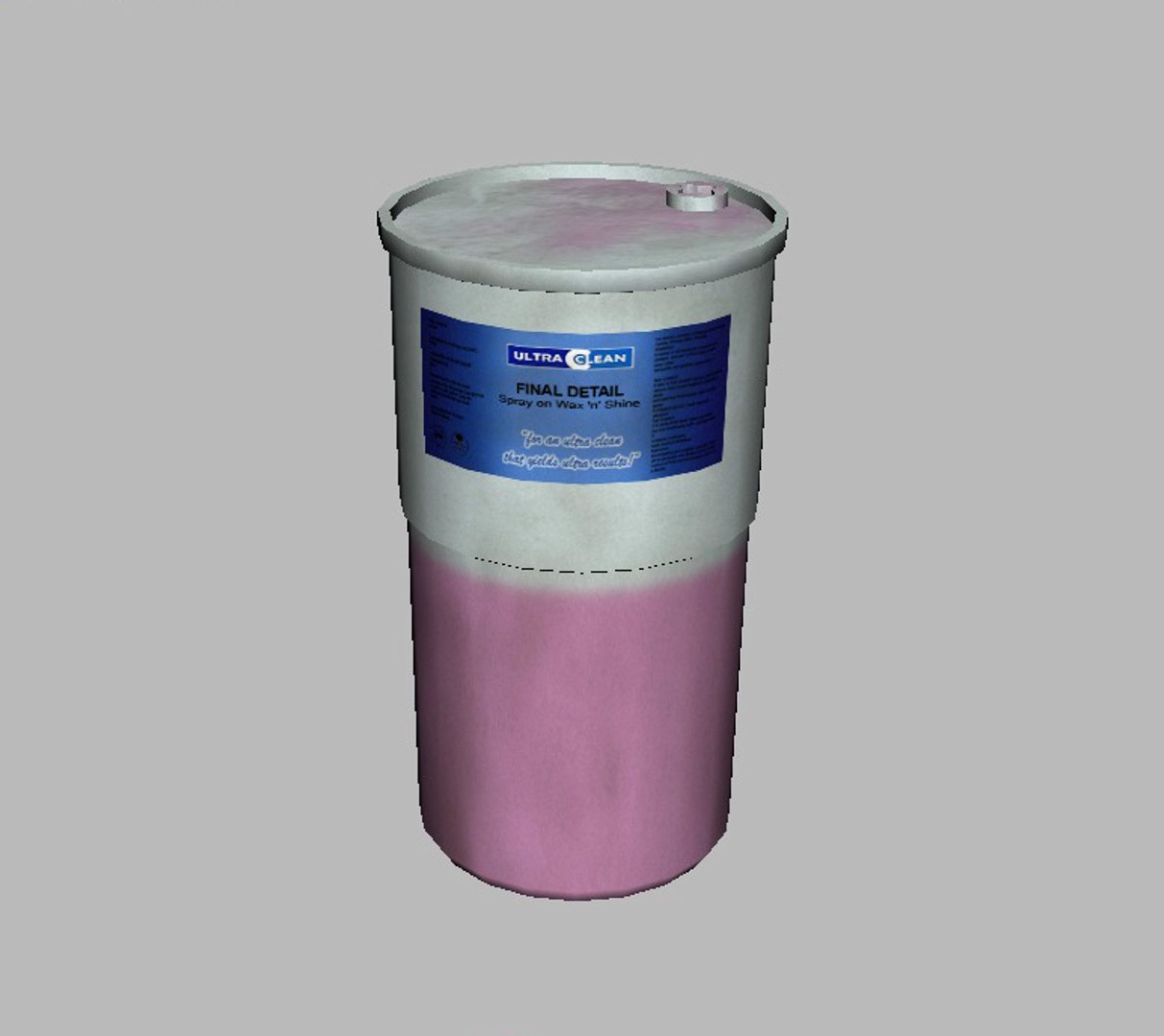 chemical tub 3d model