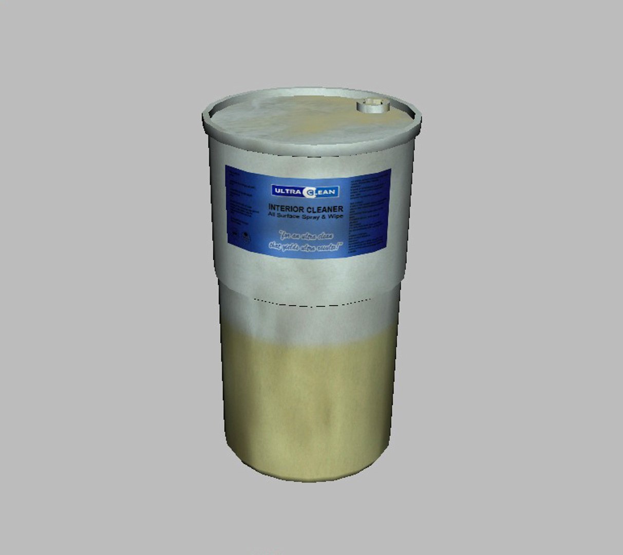 chemical tub 3d model