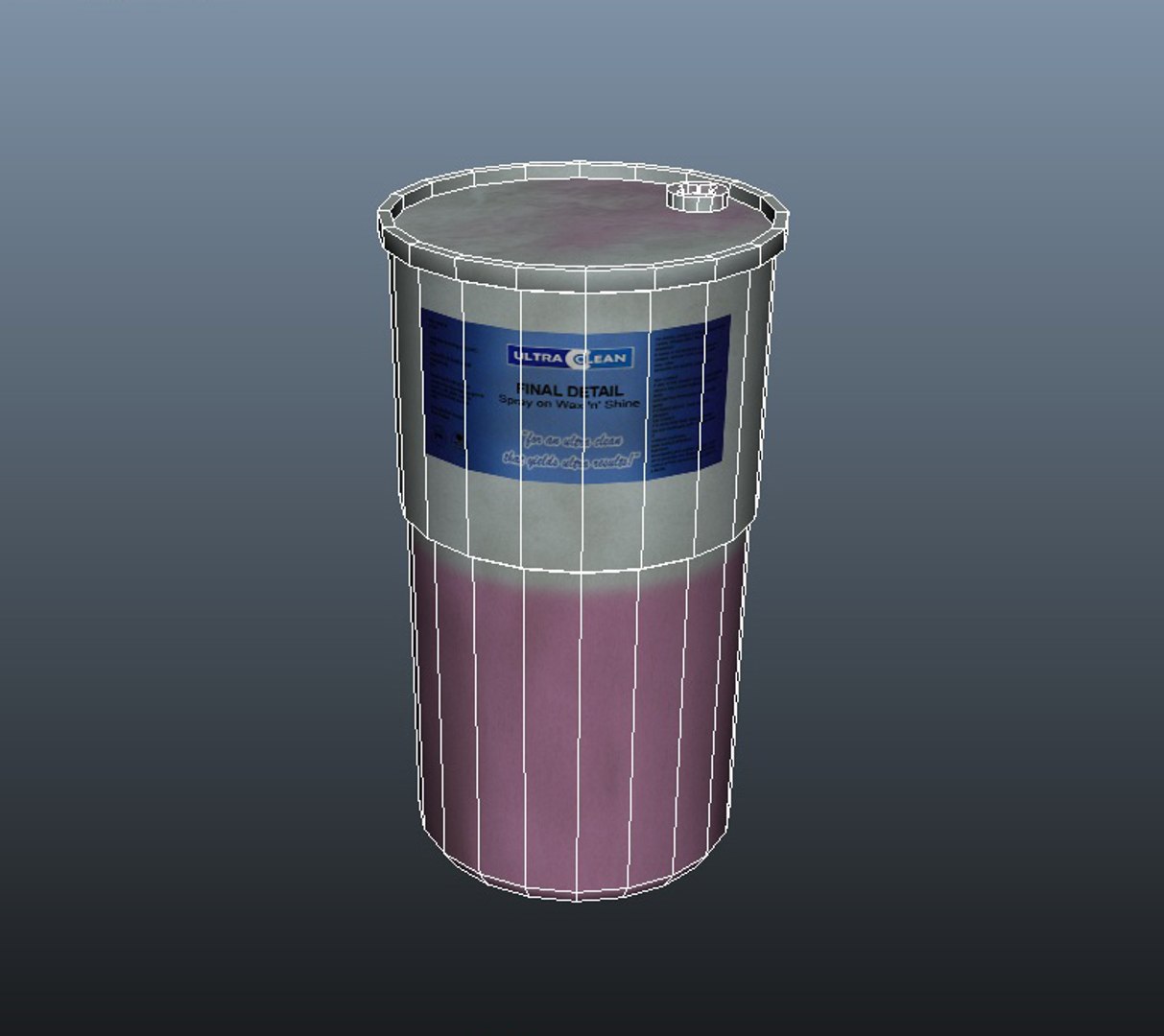 chemical tub 3d model