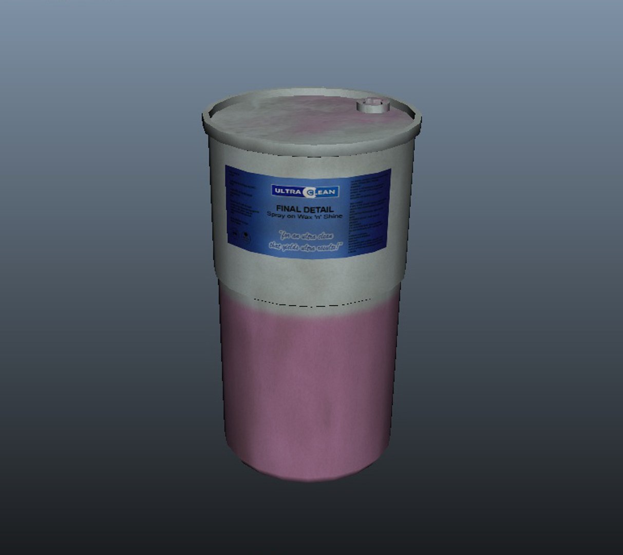 chemical tub 3d model
