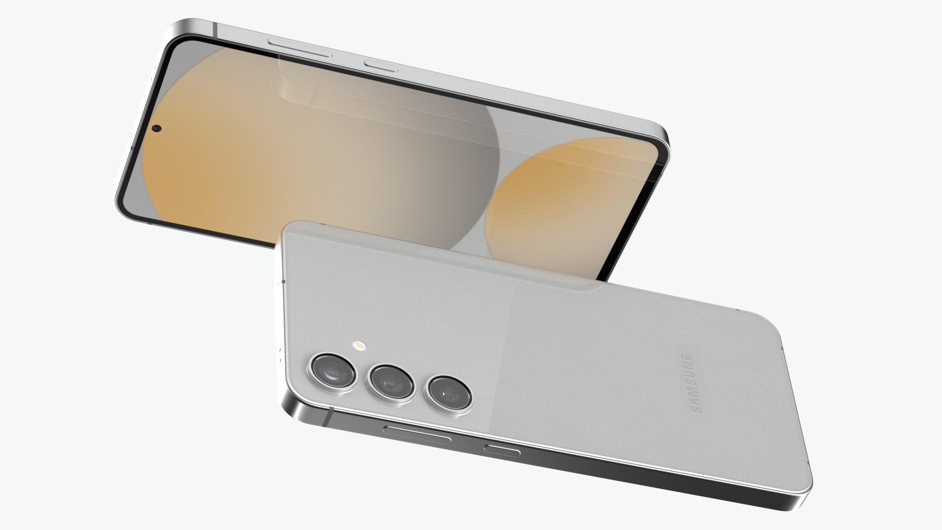 Samsung Galaxy S24 FE Silver 3D Model - TurboSquid 2271079