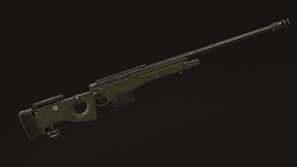 modelo 3d AWM Accuracy International L96A3 Arctic Warfare.338 Lapua ...