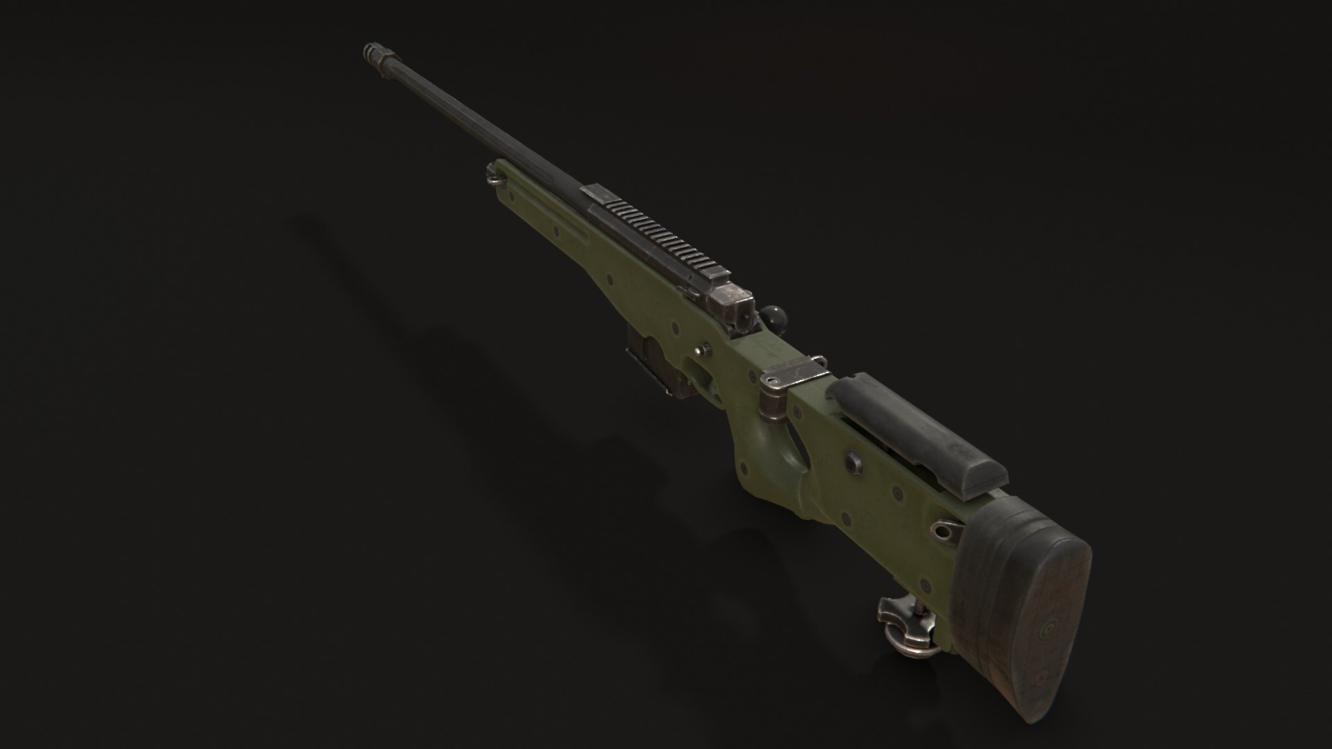 3D Awm Arctic Warfare Magnum - TurboSquid 1608131