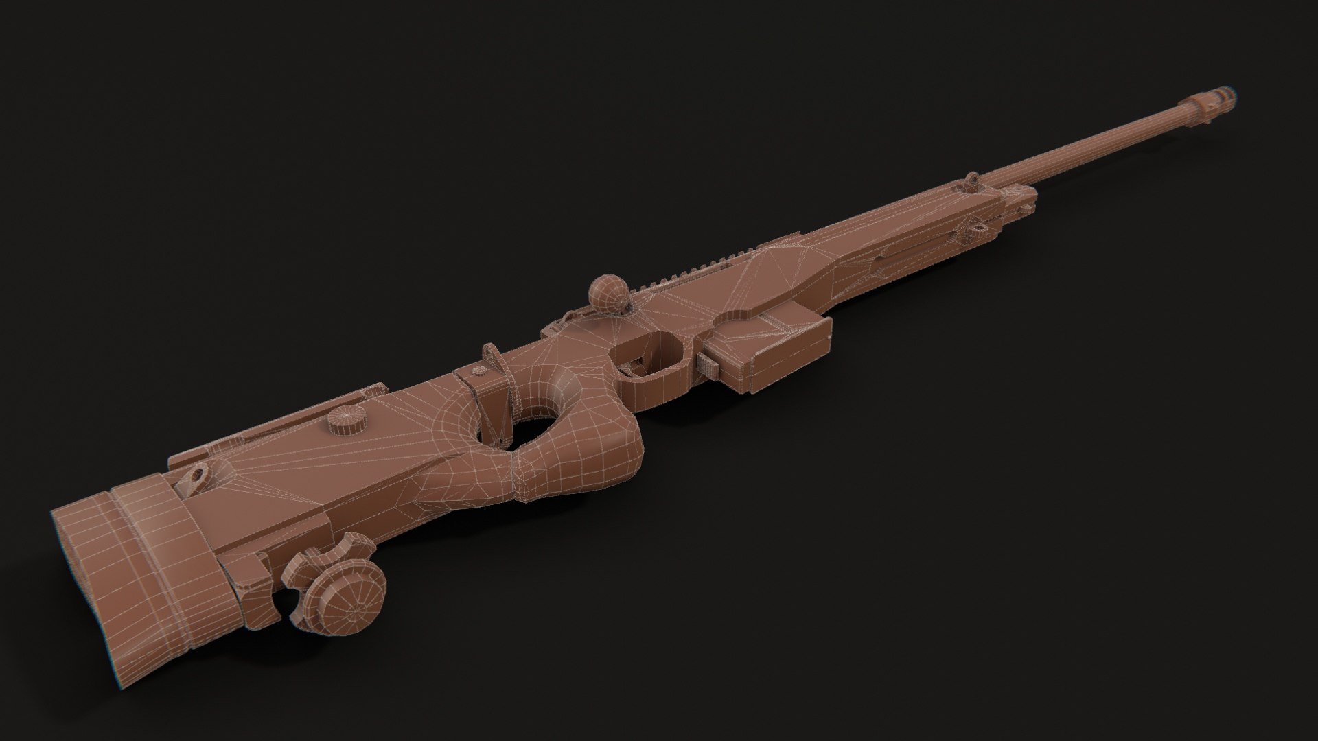 3D awm arctic warfare magnum - TurboSquid 1608131