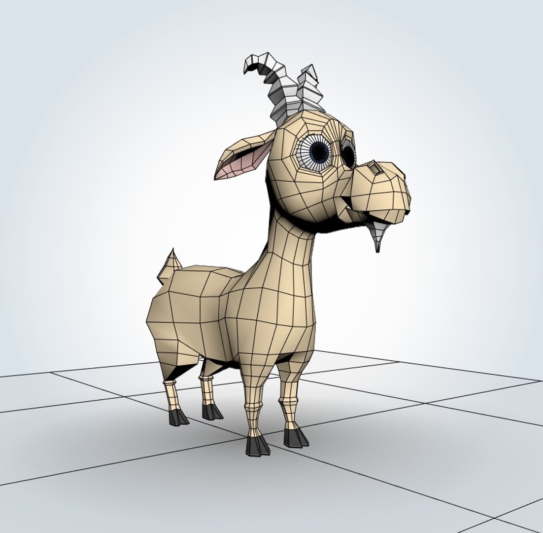 3D Model Goat - TurboSquid 1931316