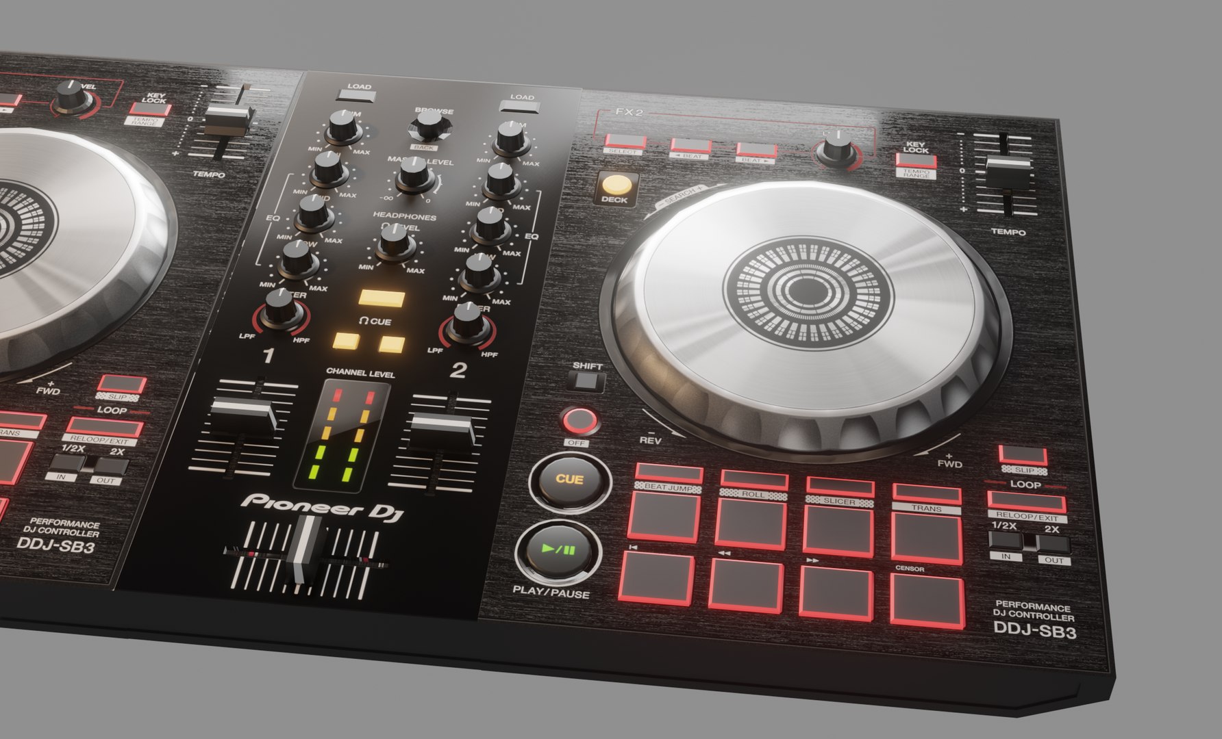 3D Console SB3 DJ Model - TurboSquid 2063255