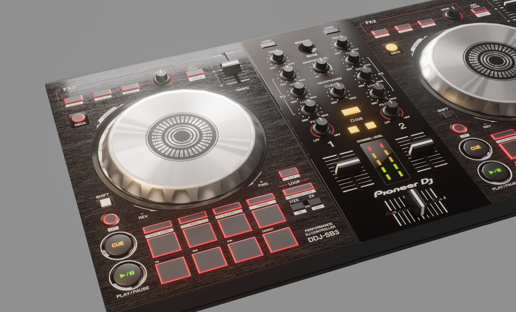3D Console SB3 DJ Model - TurboSquid 2063255