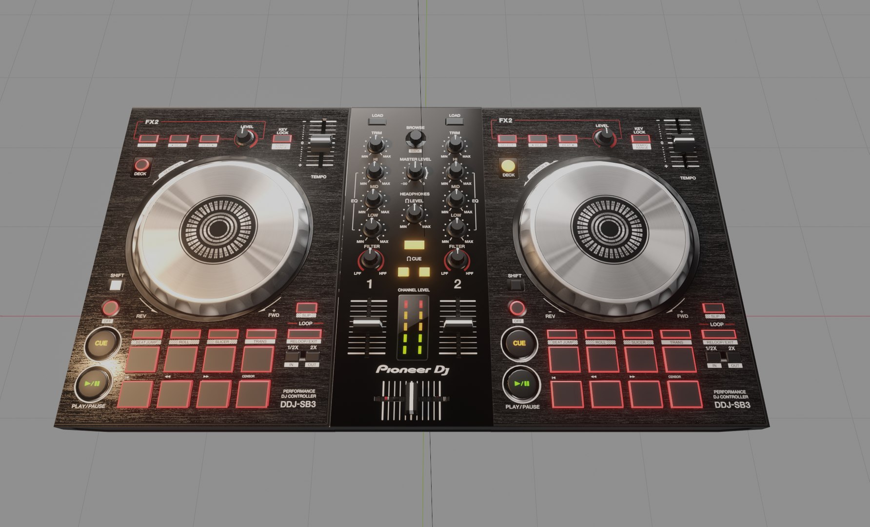 3D Console SB3 DJ Model - TurboSquid 2063255