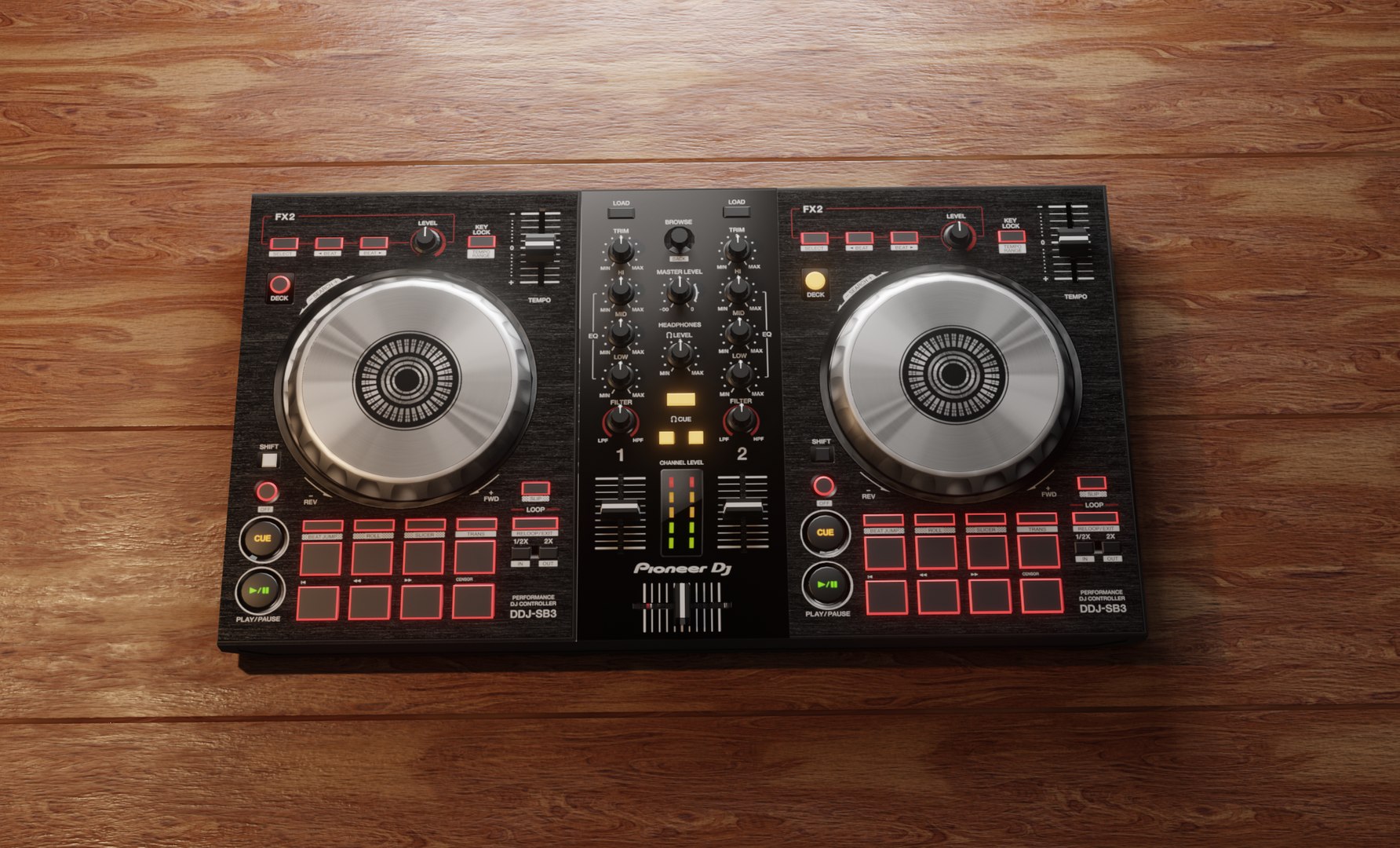3D Console SB3 DJ Model - TurboSquid 2063255