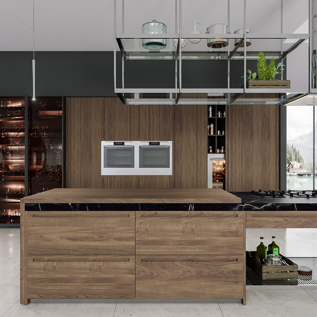 Kitchen 50 3D - TurboSquid 1513529