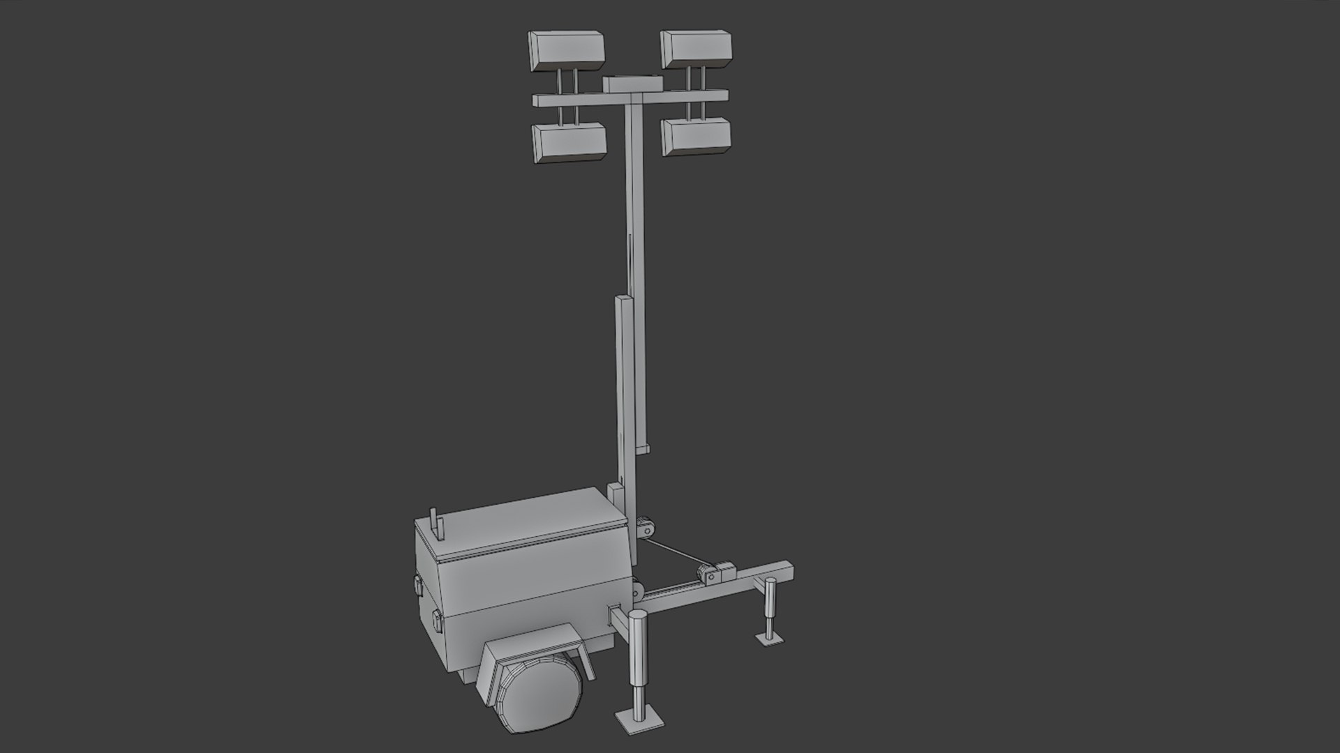 Generator Light 3D Model - TurboSquid 1348879