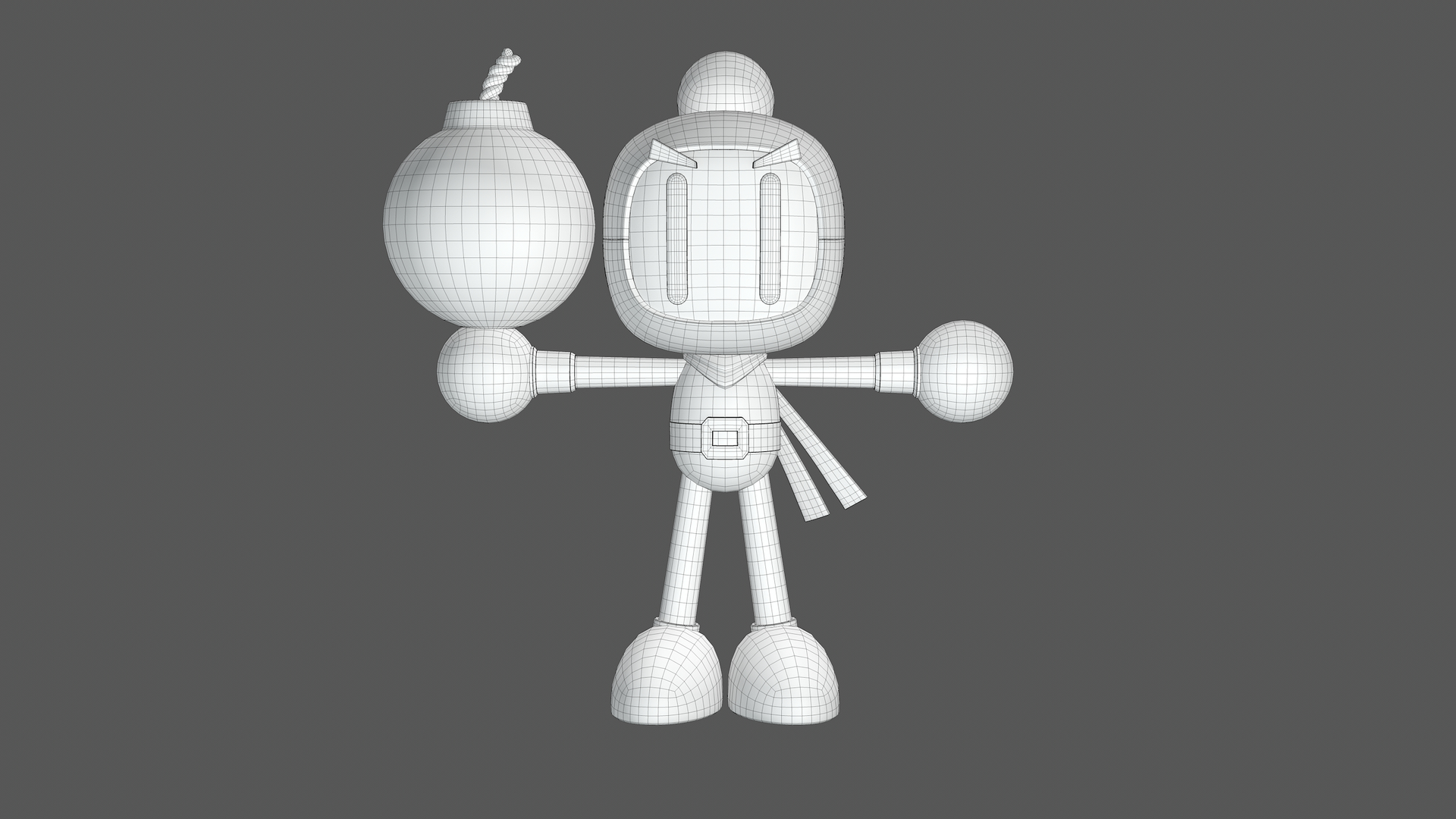 Red Bomberman Smashified Character 8K 2 3D Model - TurboSquid 2156167