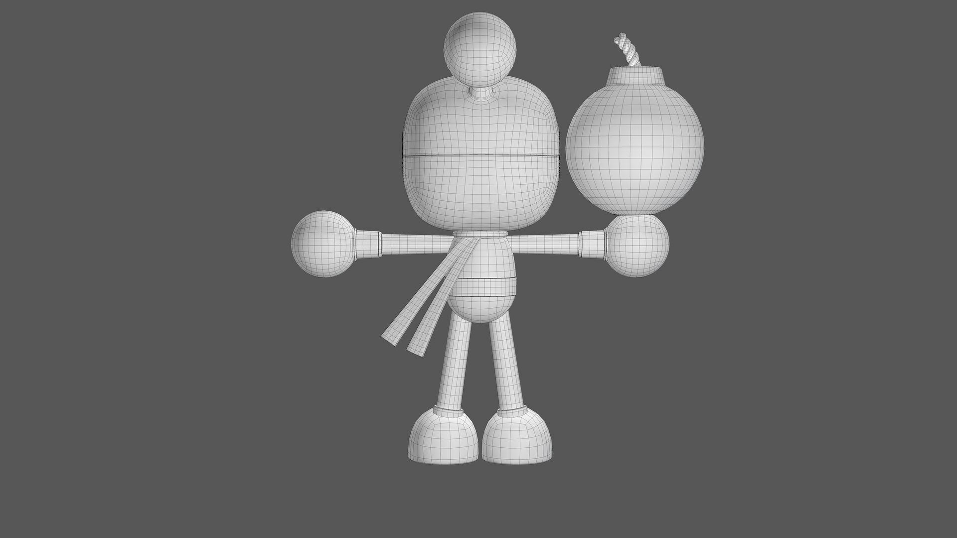 Red Bomberman Smashified Character 8K 2 3D Model - TurboSquid 2156167