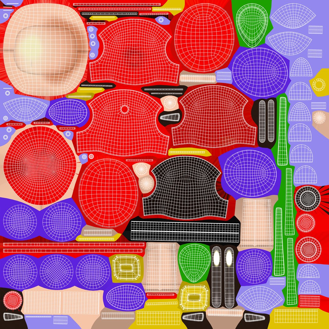 Red Bomberman Smashified Character 8K 2 3D Model - TurboSquid 2156167