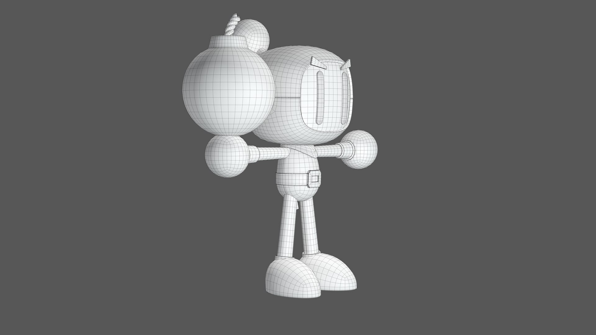 Red Bomberman Smashified Character 8K 2 3D Model - TurboSquid 2156167