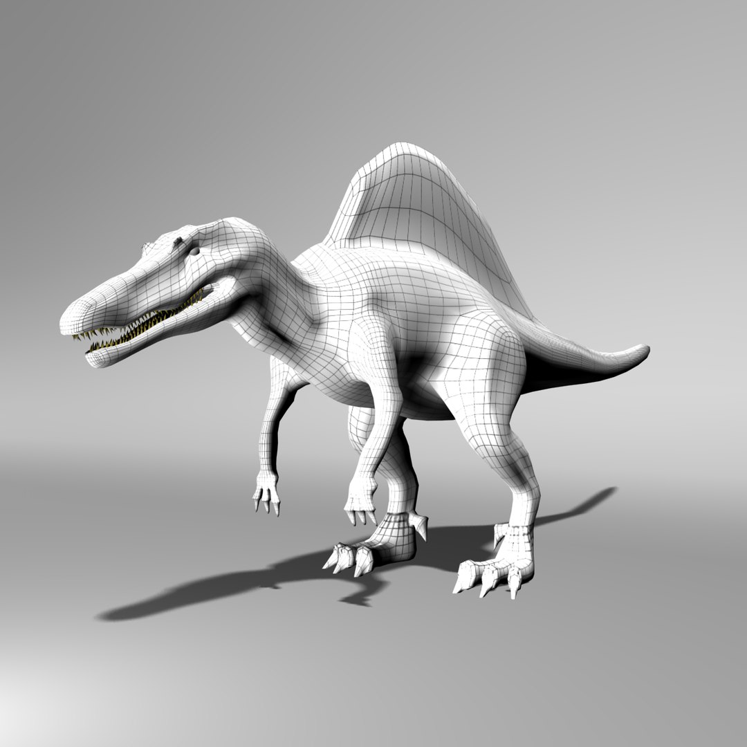 Spinosaurus Dinosaurs 3d Model