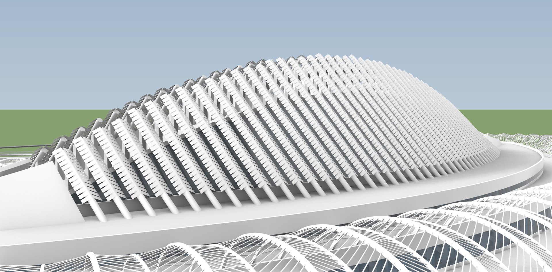 3D Florida Polytechnic University Santiago Calatrava - TurboSquid 1639128