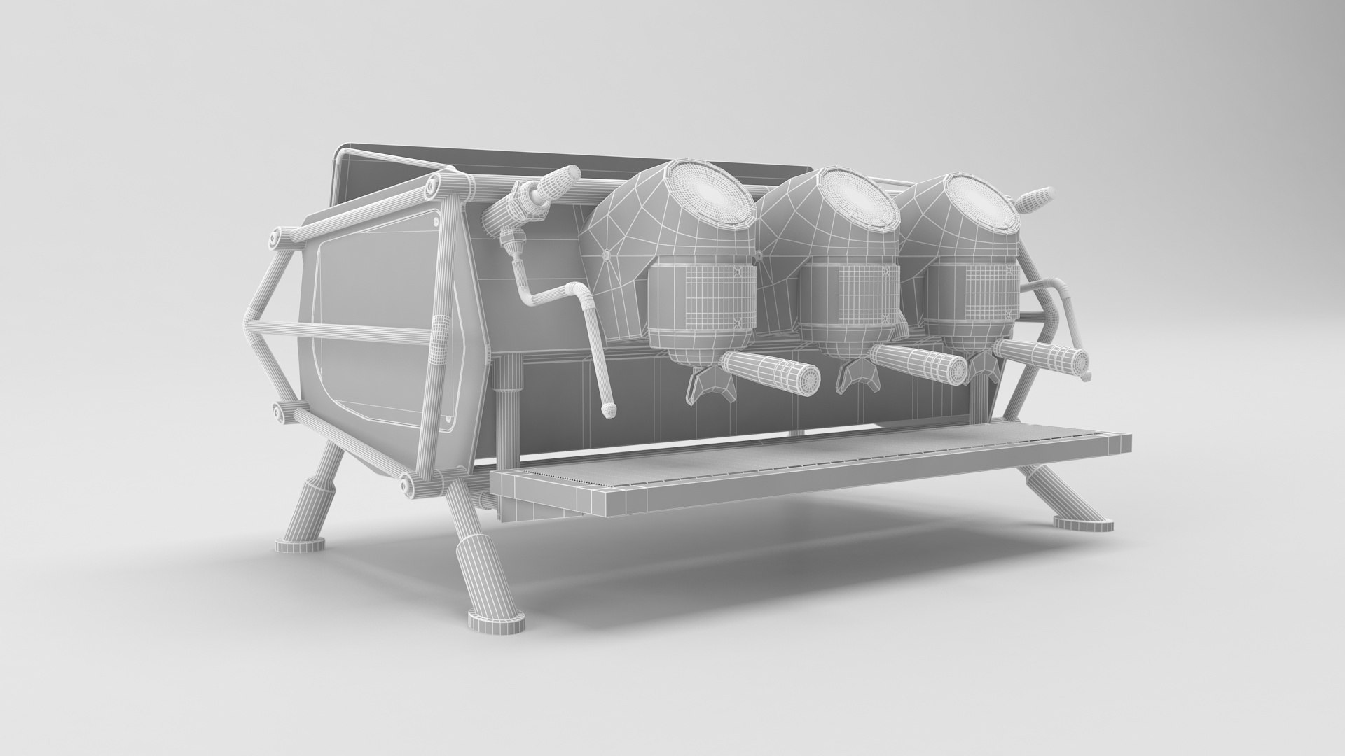 Sanremo coffee machine 3D model - TurboSquid 1510715