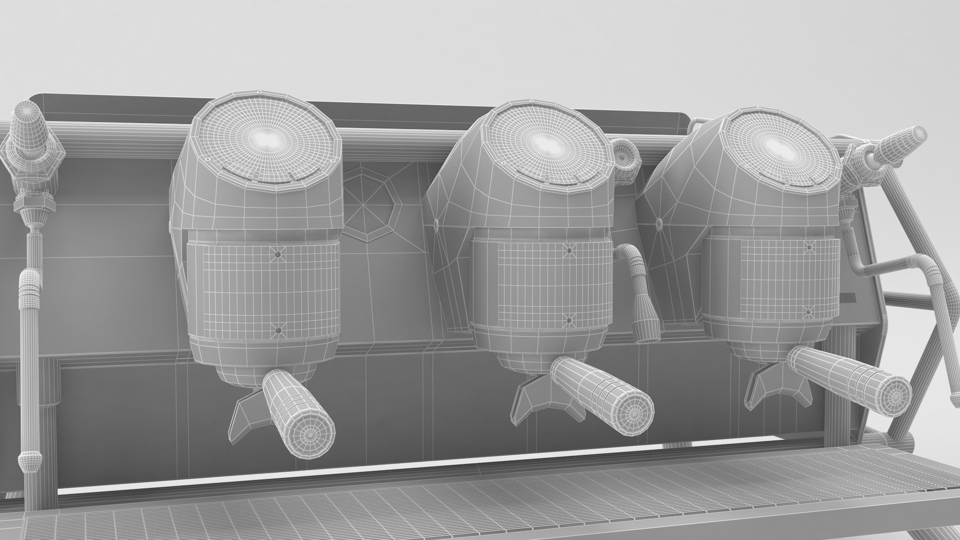 Sanremo coffee machine 3D model - TurboSquid 1510715