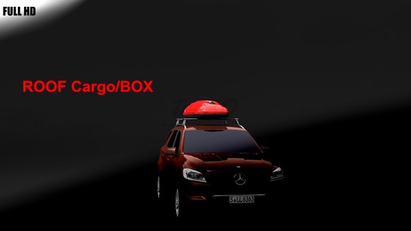 max roof cargo box