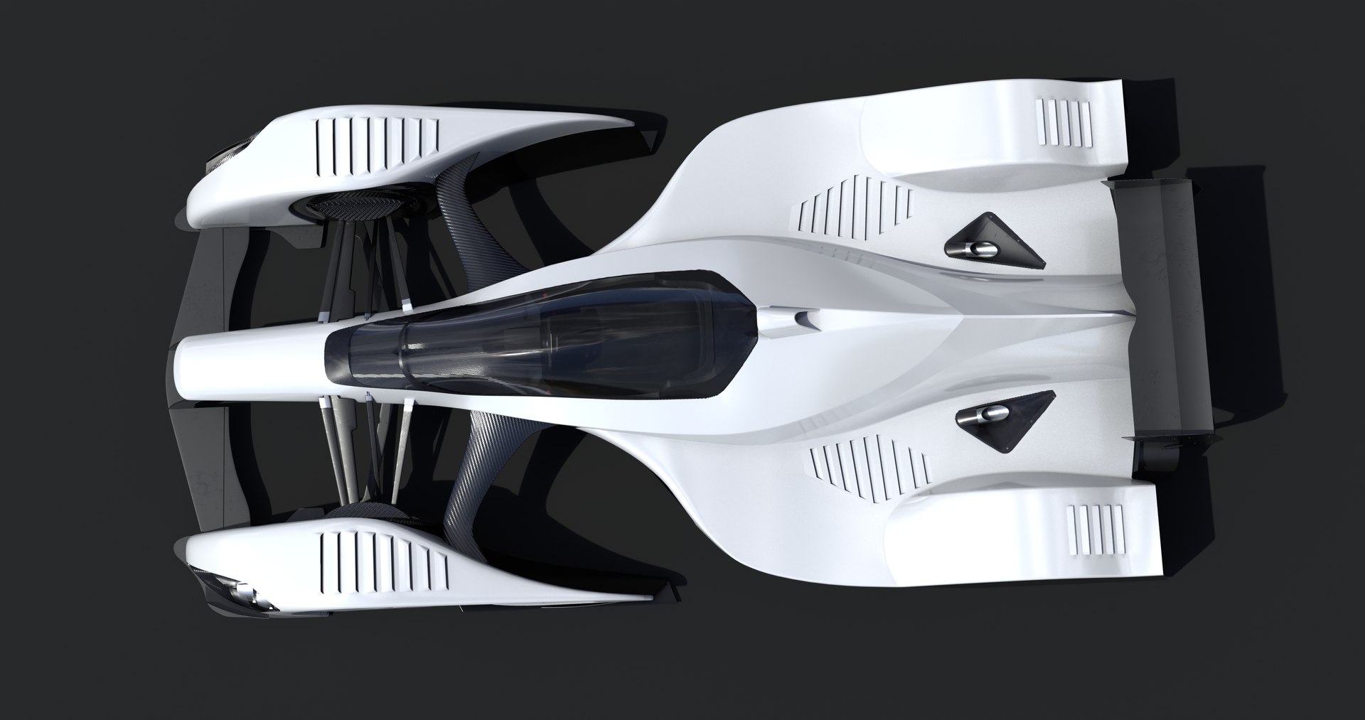 3D Formula Car Concept 4K PBR - TurboSquid 2353021